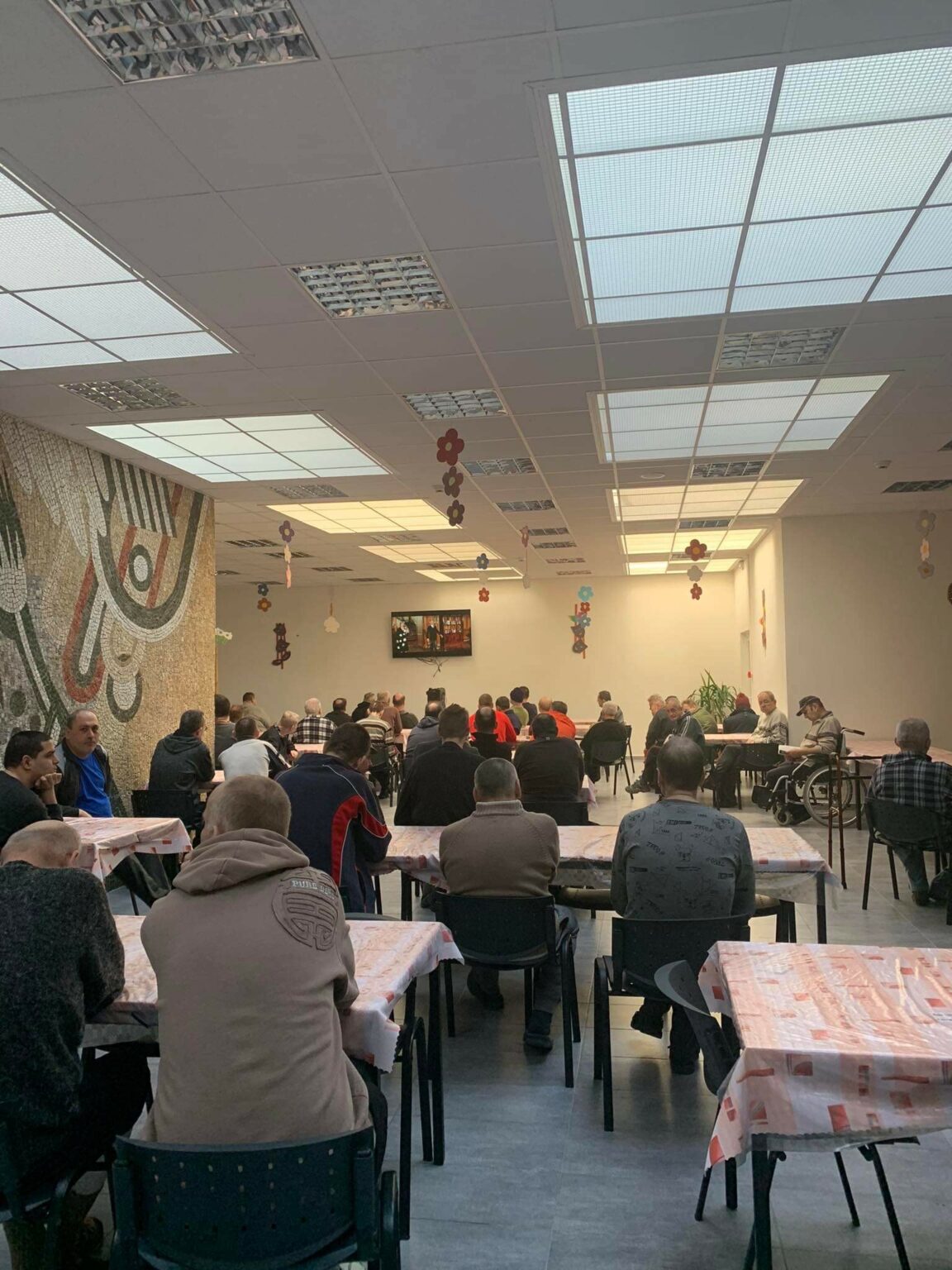 Premietanie filmu v DSS Horný Bar - TTSK